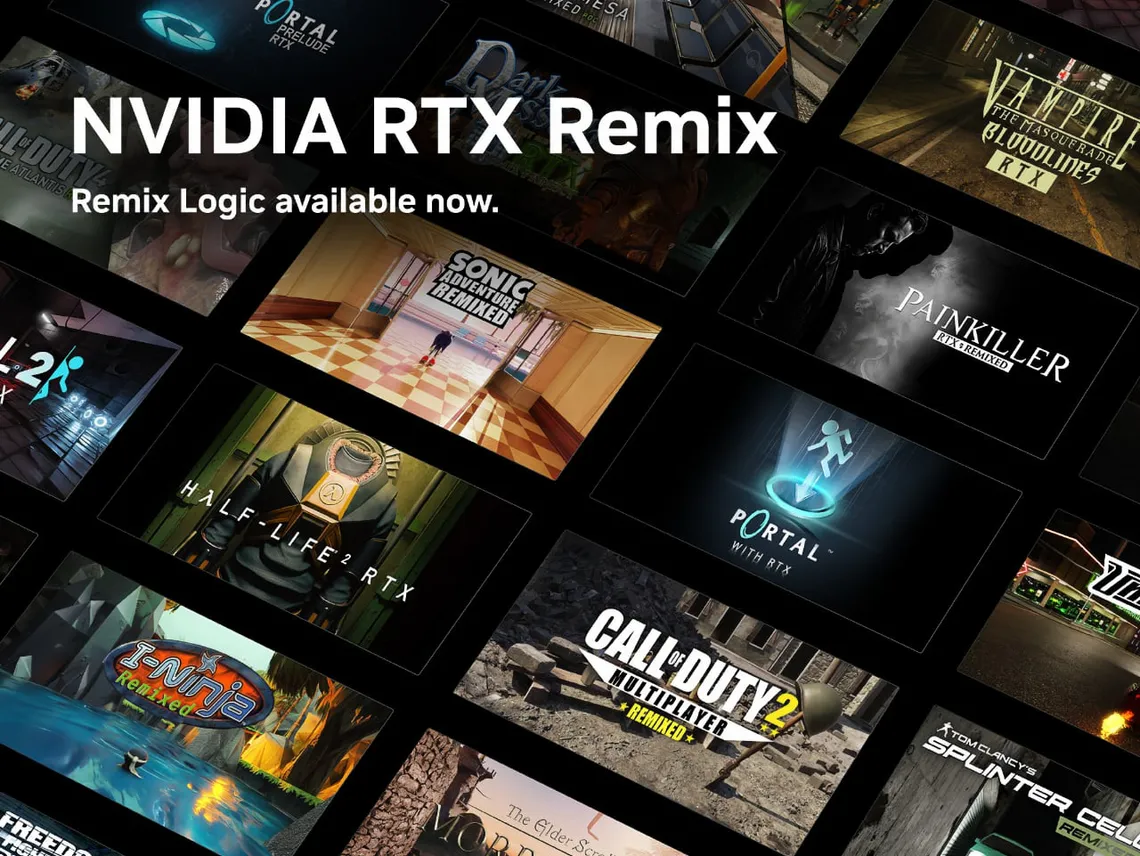 NVIDIA DLSS & RTX Remix update: new games, tools | tbreak