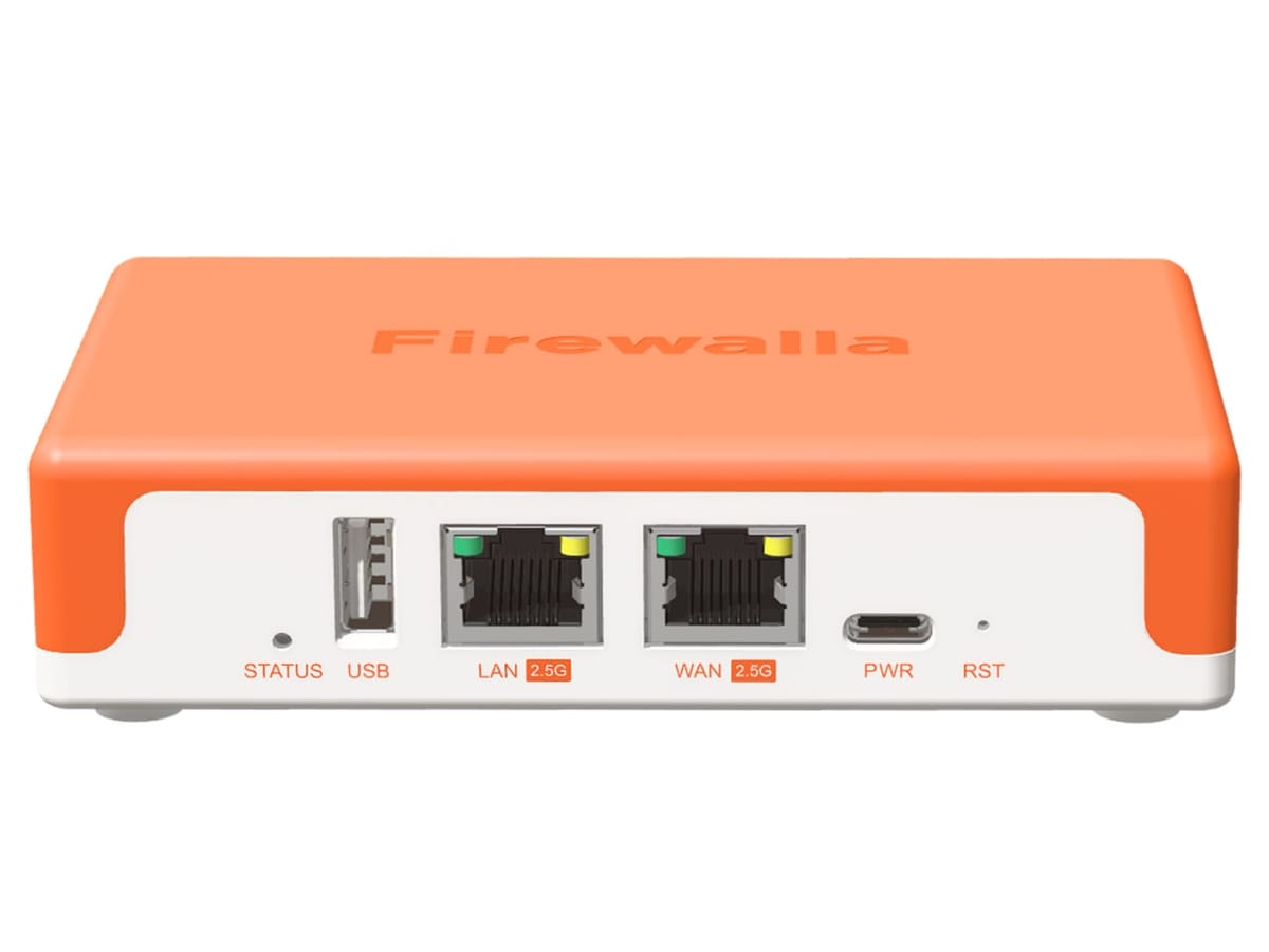 Firewalla Orange brings Wi-Fi 7 + firewall in one box