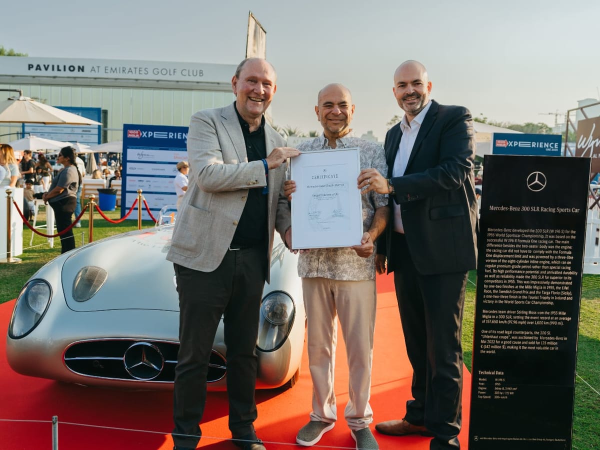 Vintage Mercedes Dubai: Gargash Becomes Official Classic Partner