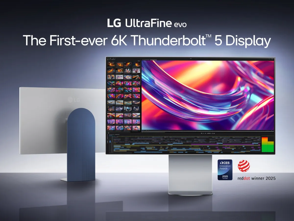 LG UltraFine evo 6K OLED monitor arrives in UAE | tbreak