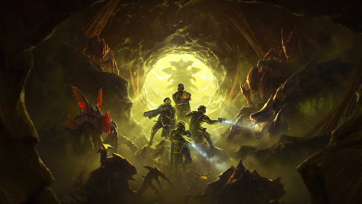 Helldivers 2 Cyborgs return teased in binary code | tbreak