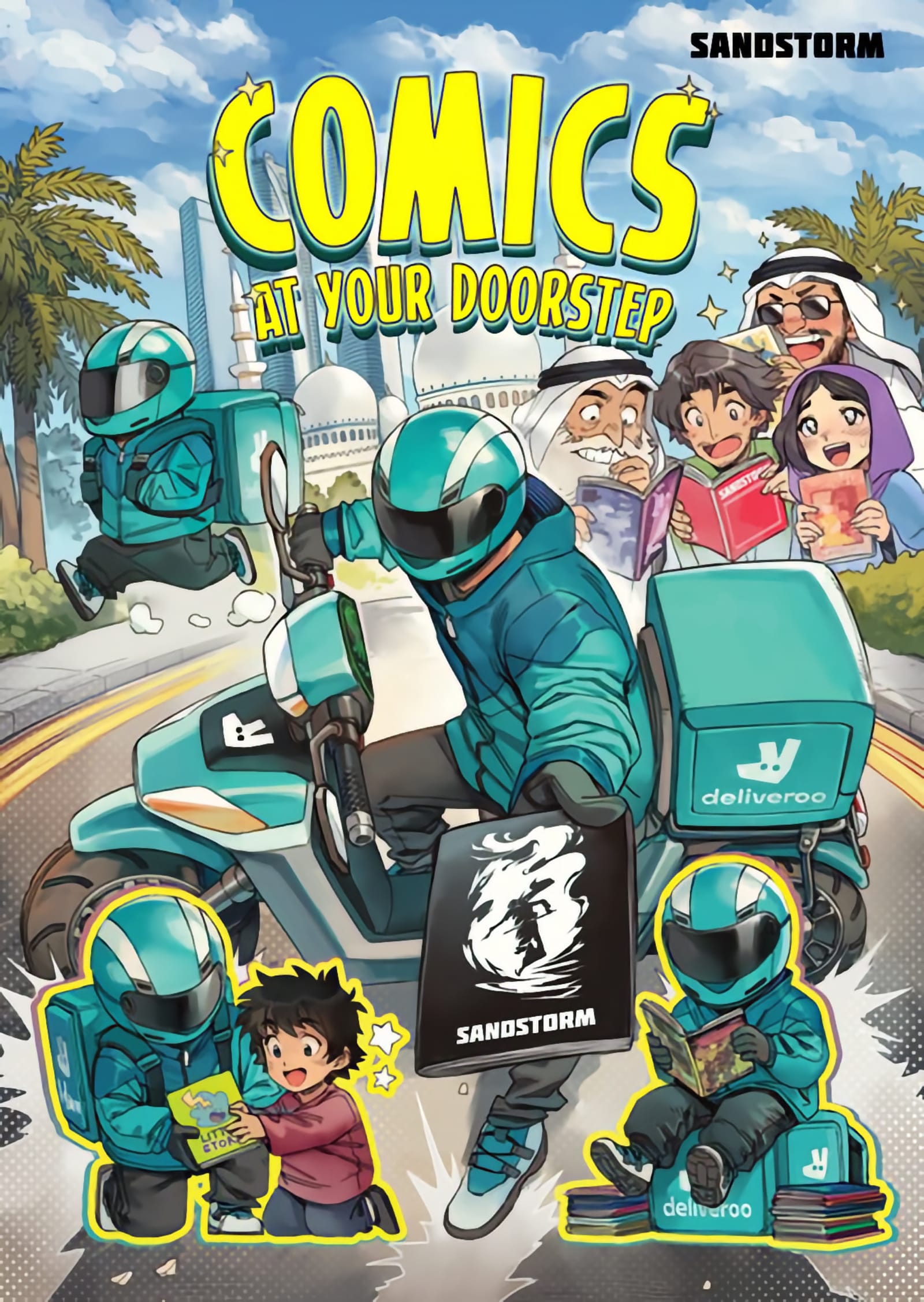 Sandstorm Comics on Deliveroo: 30-min UAE delivery | tbreak