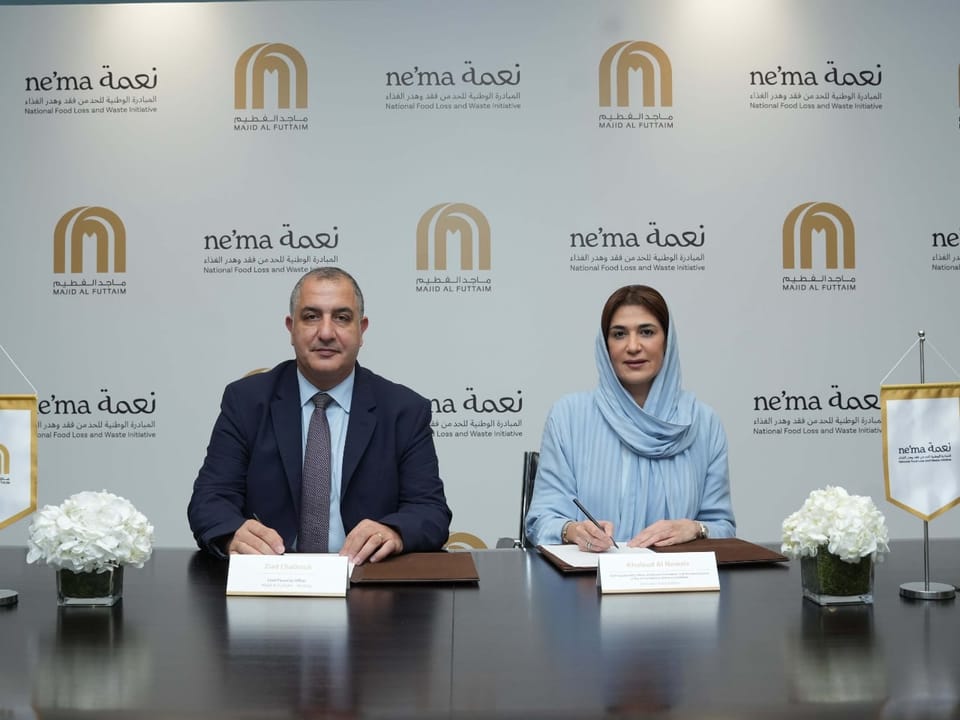 Majid Al Futtaim signs ne’ma MoU to cut UAE food waste by 2030